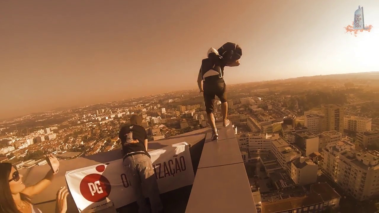 Base Jump Exhibition - 2014 (TV Clip) - YouTube