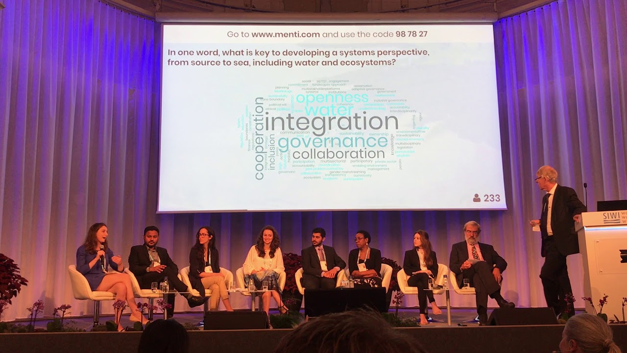 Hannah Paton, 2018 SIWI World Water Week Closing Plenary - YouTube