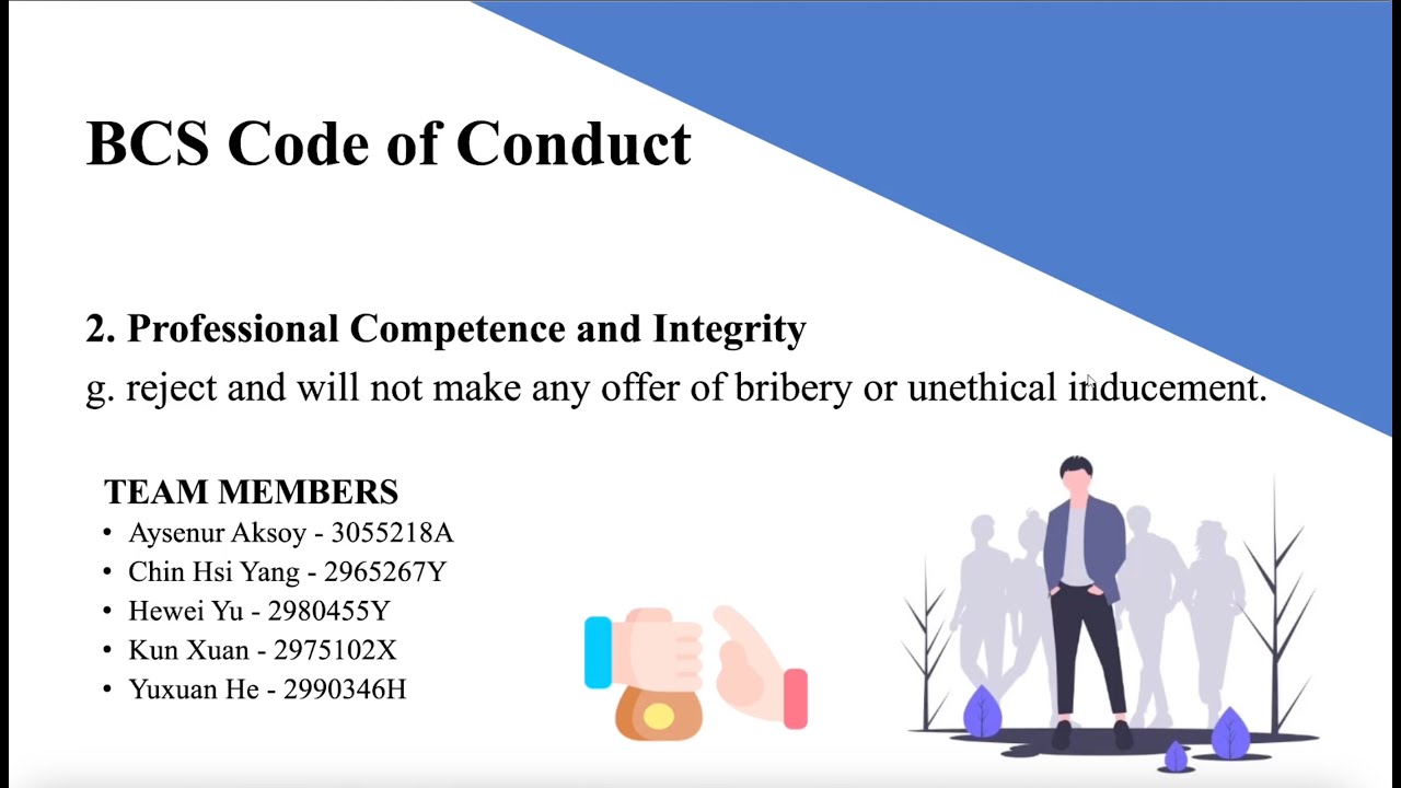 BCS Code of Conduct Professional Skills Video | University of Glasgow ...