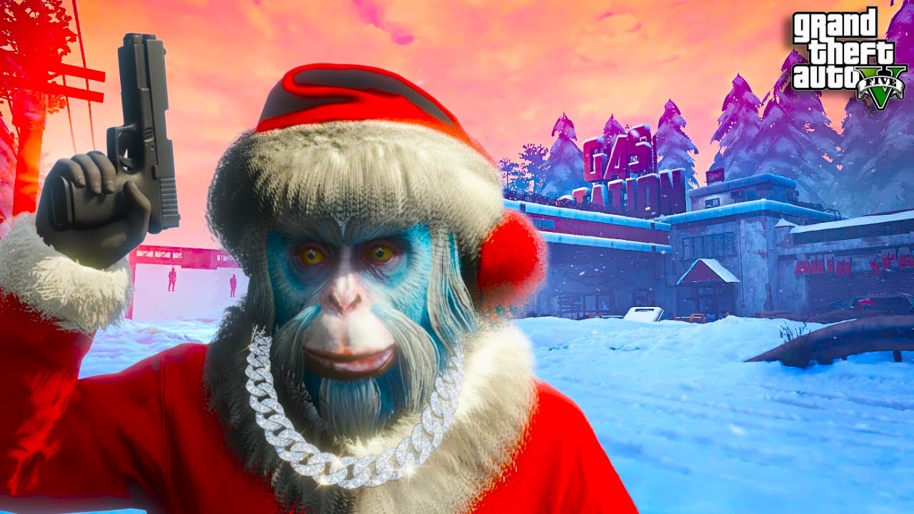 Trolling the HOOD as SANTA in FIVEM RP - YouTube