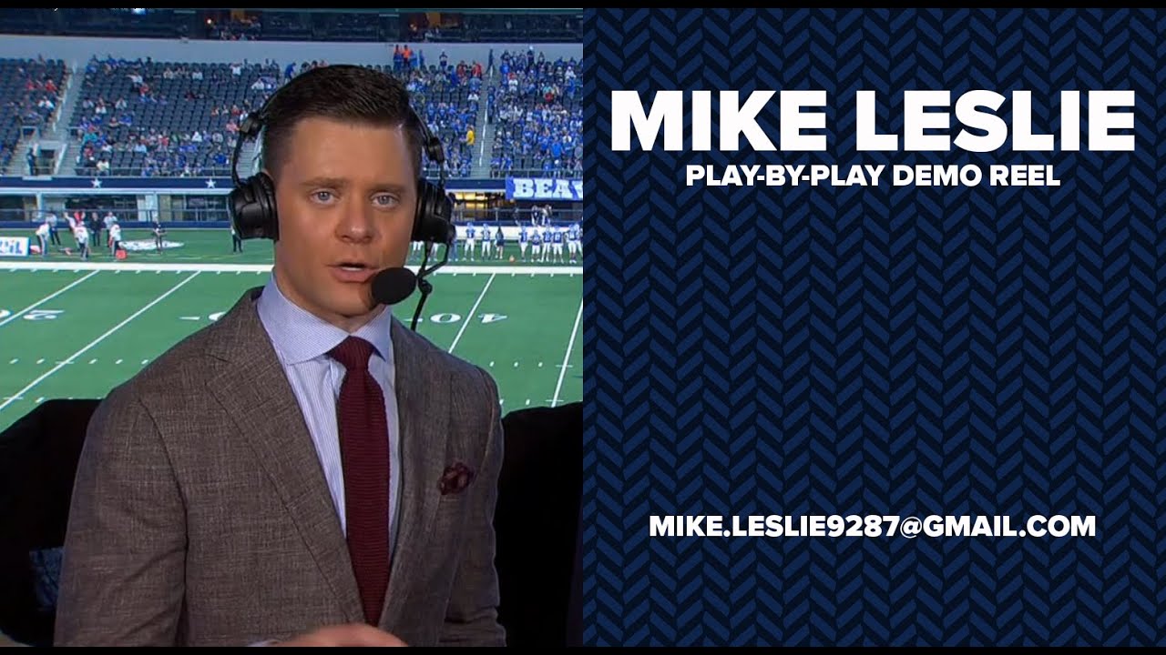 Mike Leslie - 2021 Play-by-Play Demo Reel - YouTube
