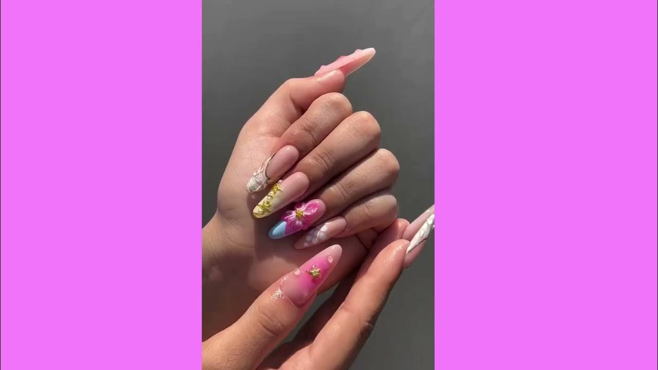 Cute Summer Vacation Nails Ideas Pt 3 🌺 Youtube
