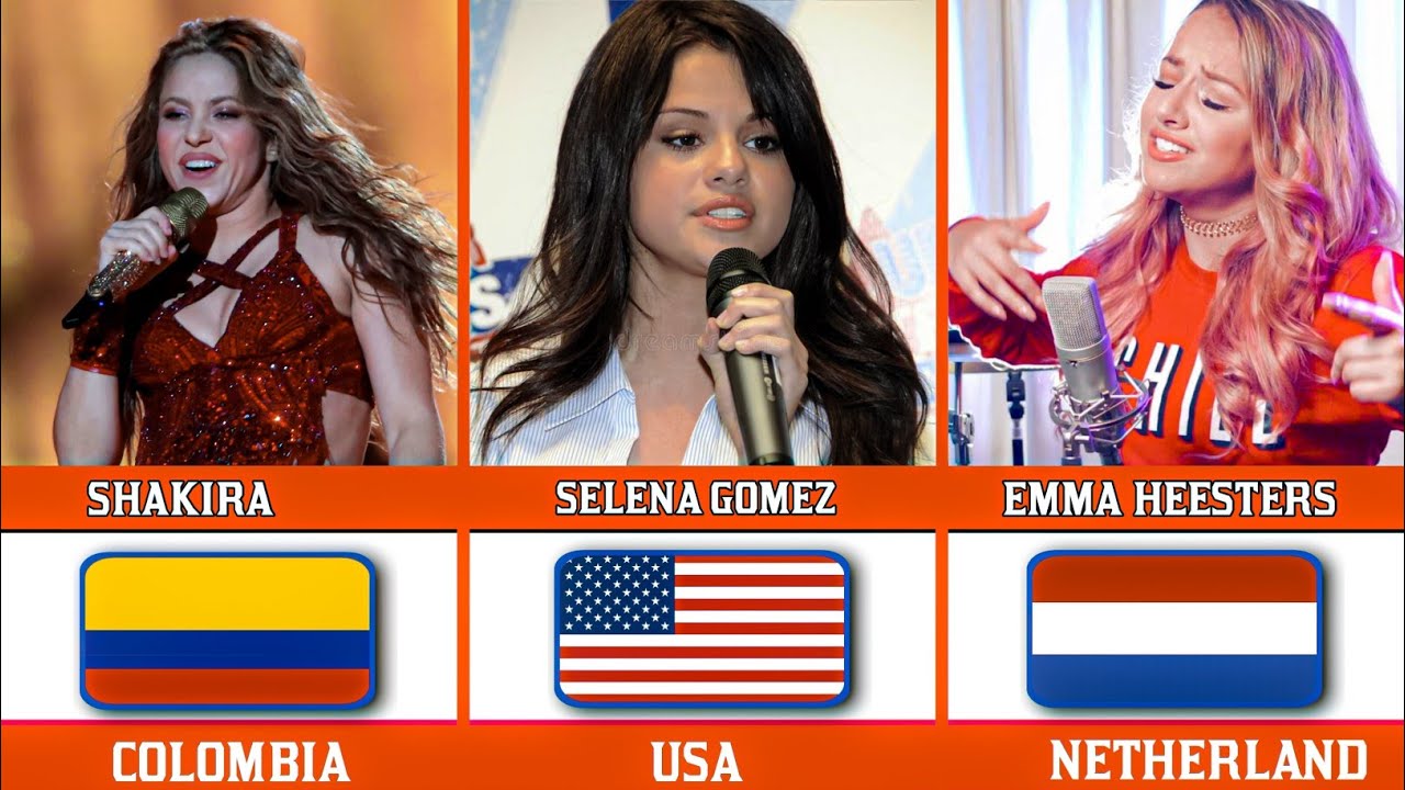 World Famous Singers From Different Countries In 2026 - YouTube