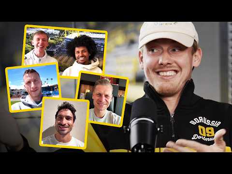 🥹 Marco, Mats, Karim, Maxi und Piszczu überraschen Julian Brandt | BVB-Podcast 🎧