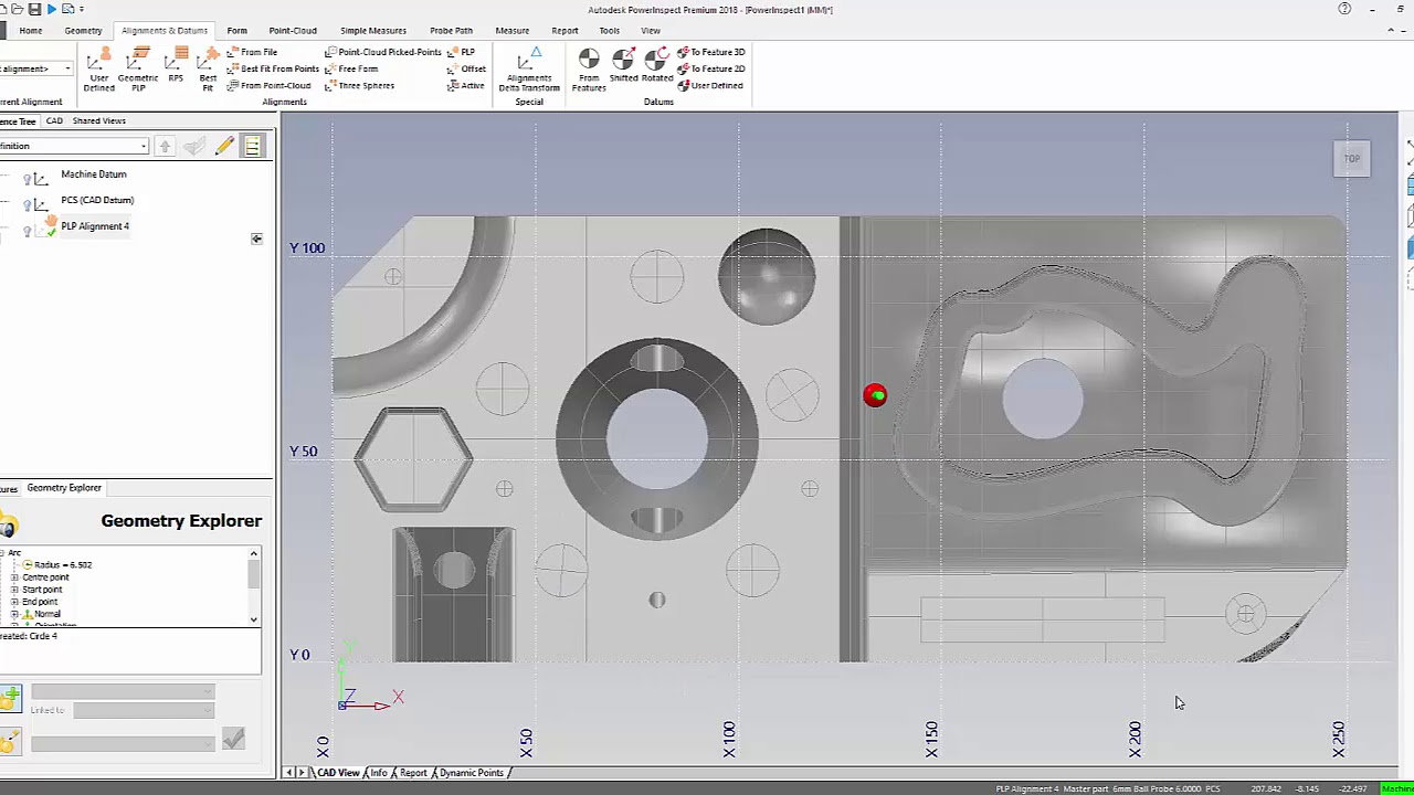 How geometrics can help with alignment using PowerInspect - YouTube