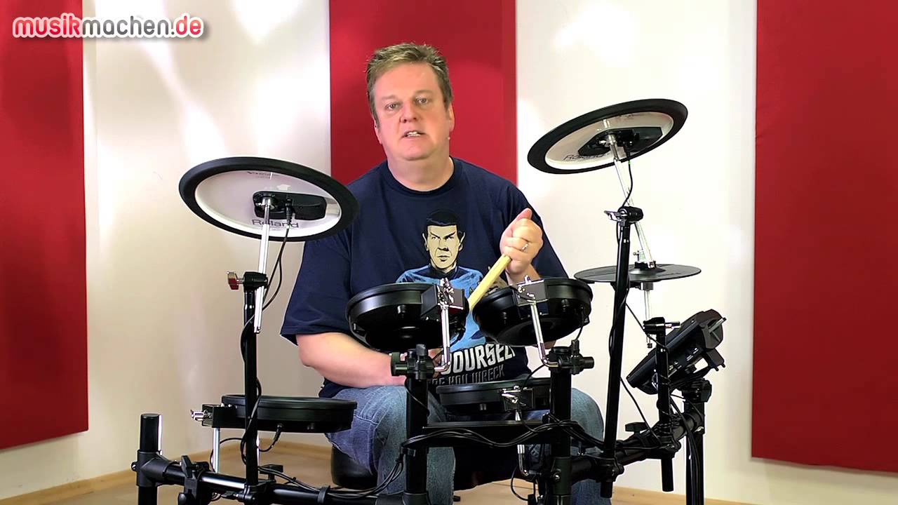 Roland TD-11KV V-Drums E-Drumset im Test auf musikmachen.de - YouTube