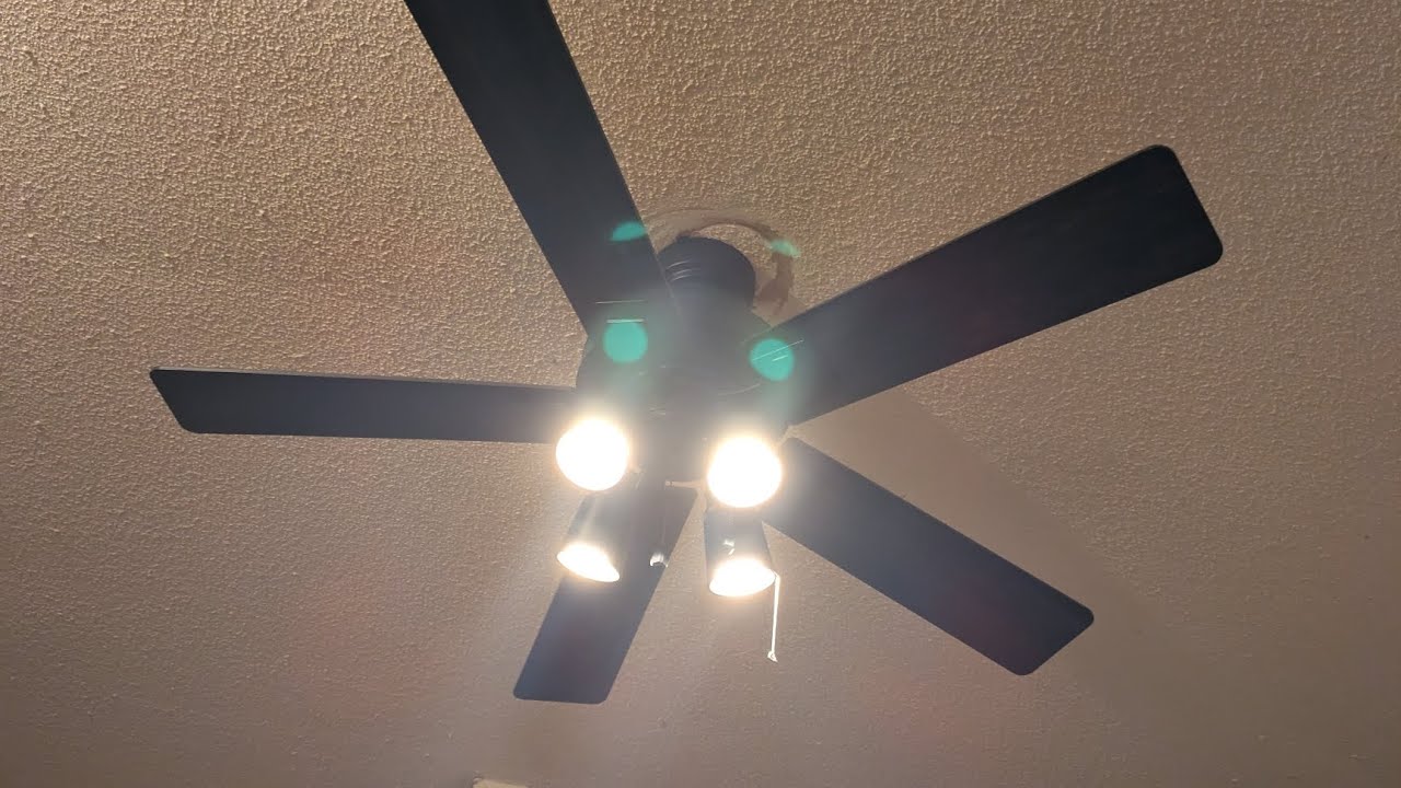 The 52 inch HDC Mateo Ceiling Fan review! - YouTube