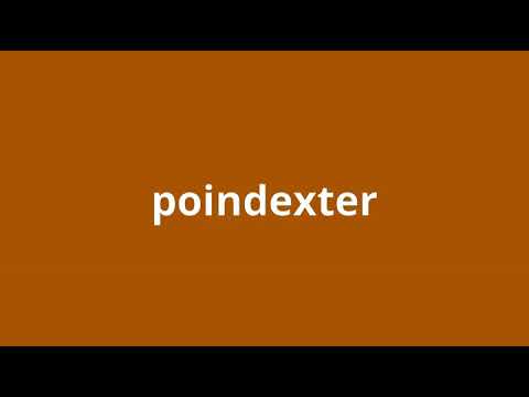 what is the meaning of poindexter. - YouTube