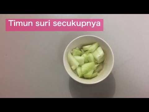 Masker alami timun suri untuk kulit sensitif #2