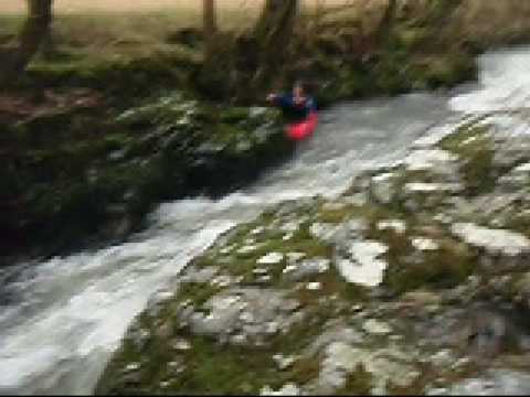 Markie B's text book Back Deck Roll on the Walkham Slot - YouTube