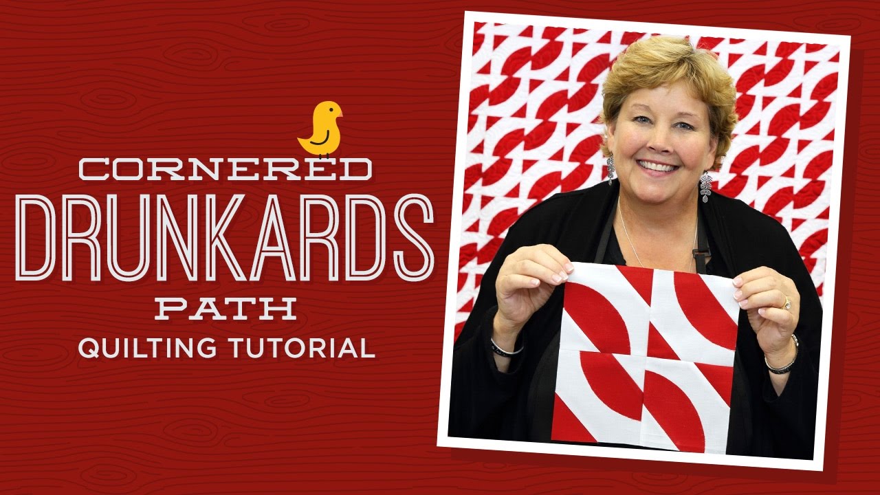 Make a Cornered Drunkard's Path Quilt with Jenny Doan of Missouri Star (Video Tutorial)! - YouTube