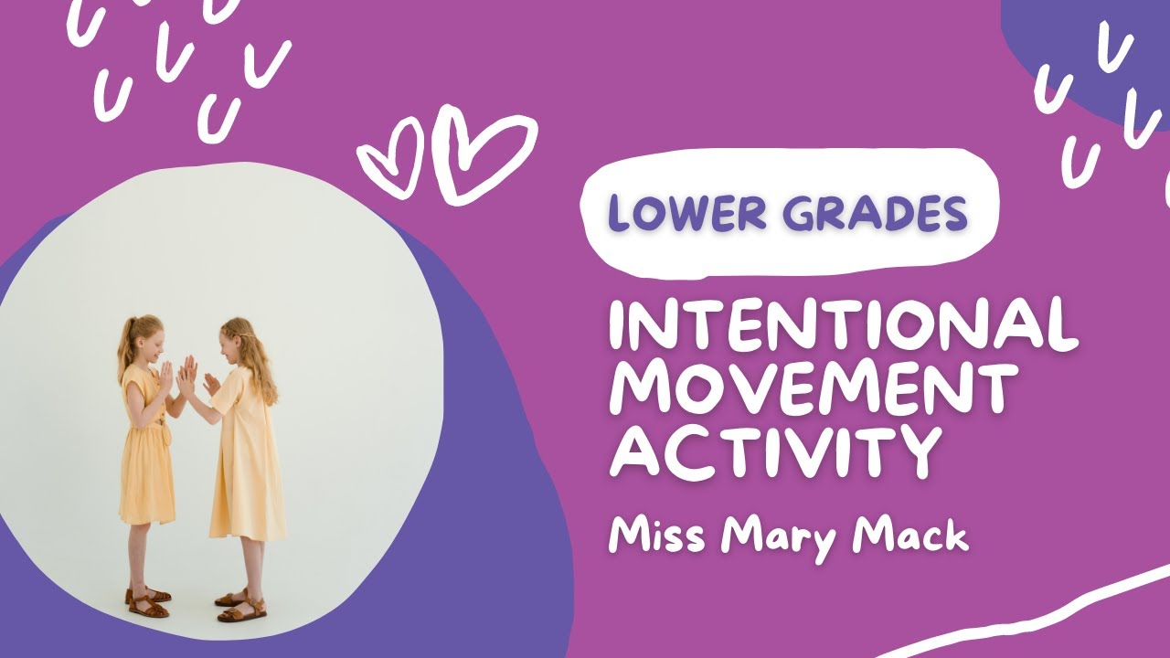 Miss Mary Mack: Lower Grades Movement Activity - YouTube