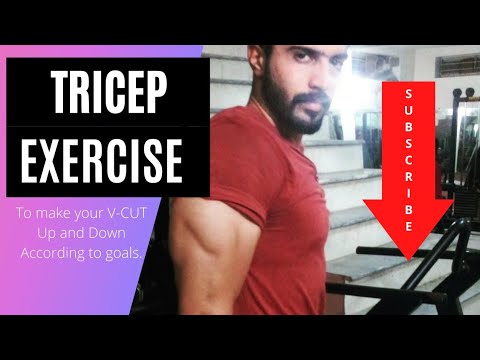 Tricep Exercises for V-Cut. Best ever tricep exercises. Usman Pervez ...