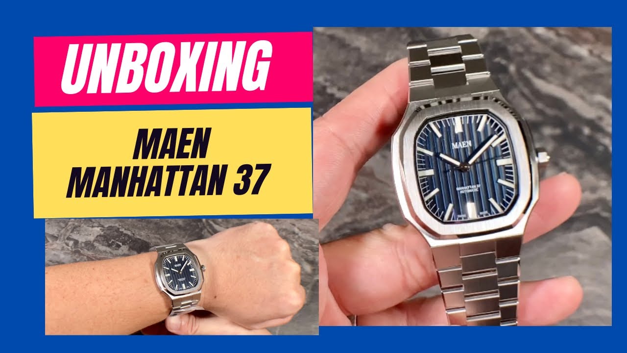 New MAEN Manhattan 37 Unboxing - YouTube