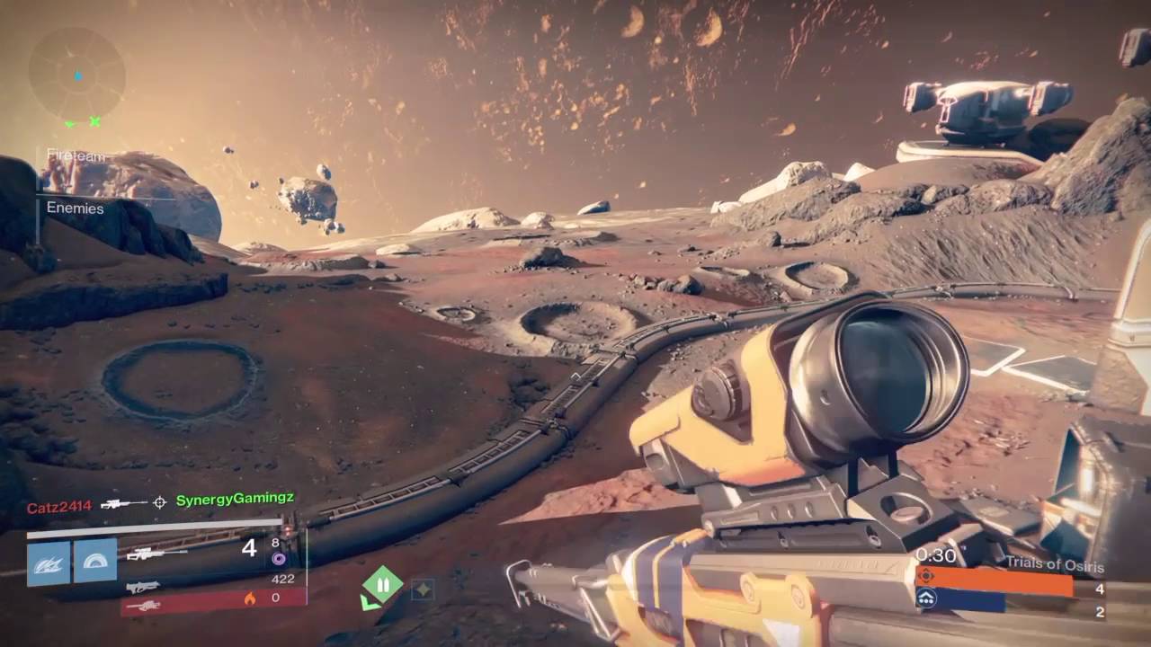 Destiny Trials Highlights #2 Mars maps - YouTube
