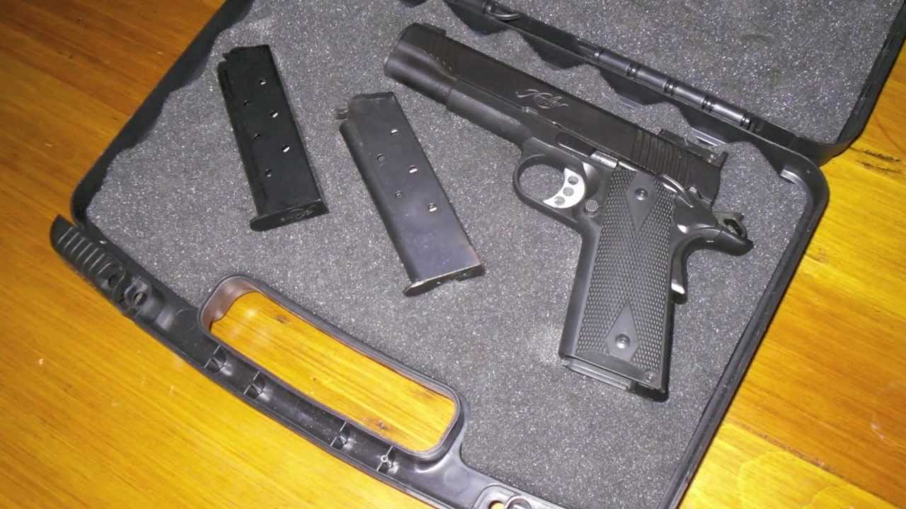 Kimber 1911 Custom Target II - Disassembly Pictures - YouTube