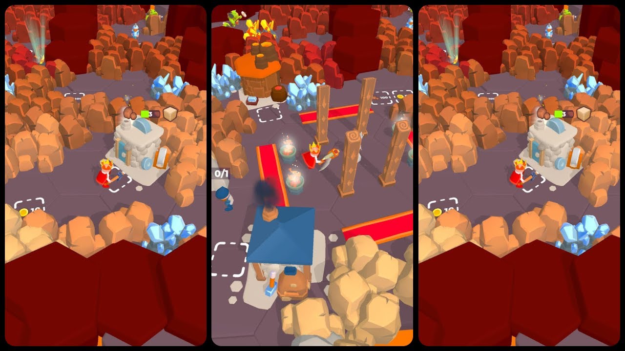 Dwarf Kingdom game Mobile Gameplay Android - YouTube