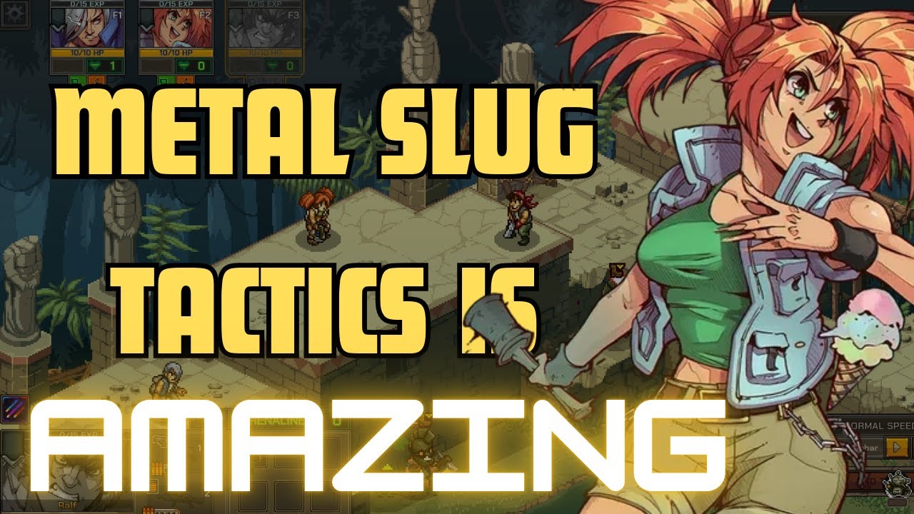 Reimagining a CLASSIC Run and Gun game into a Tactical RPG | Metal Slug ...