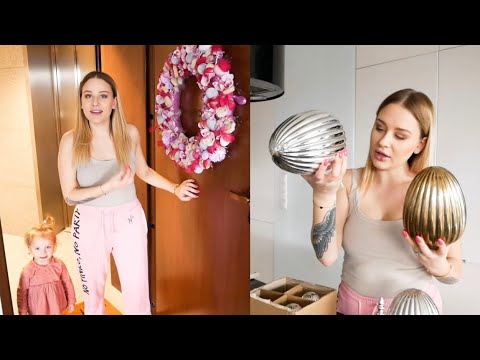 VLOG : DEKORUJE MIESZKANIE NA WIELKANOC! 🐰💕 | Andziaks