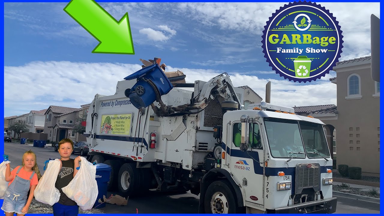 Epic Garbage Truck Day! Follow The Trucks With Me! - YouTube