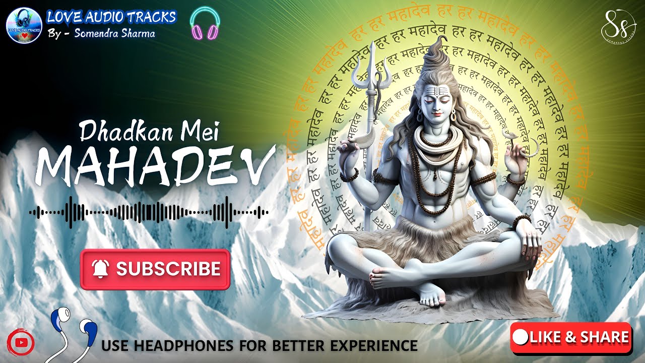 Dhadkan Mei Mahadev ️ By, Somendra Sharma || Love Audio Track 🎧 - YouTube