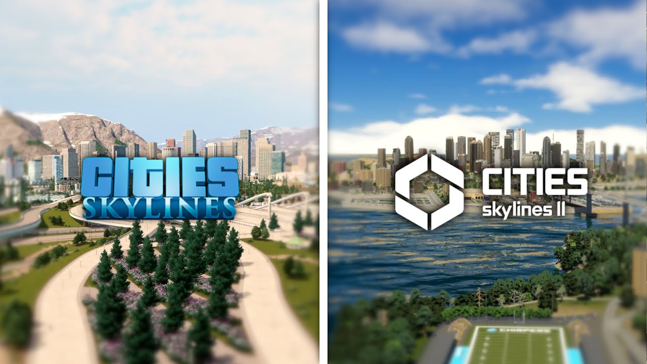 Does CS1 still look better? :O | Cities Skylines 1 VS Cities Skylines 2 Comparison - YouTube