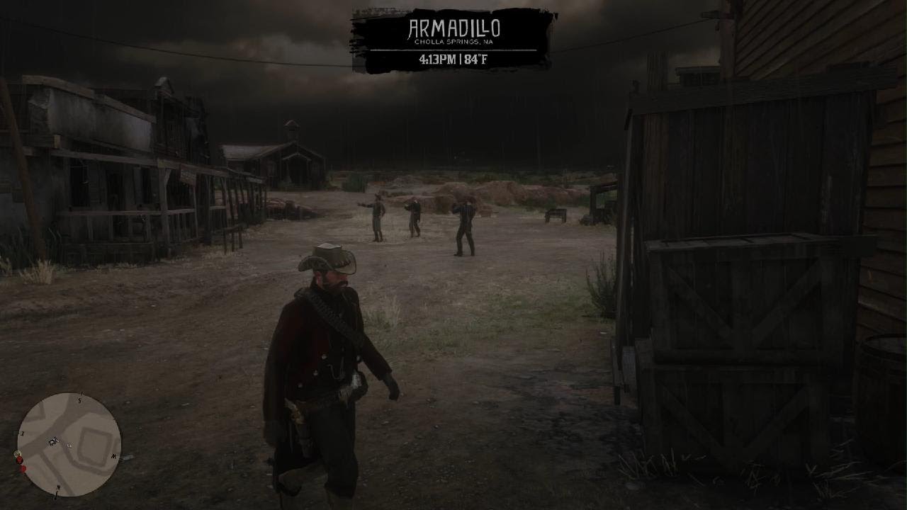 Red Dead Redemption 2 - Del Lobos rescue their brother from Armadillo ...