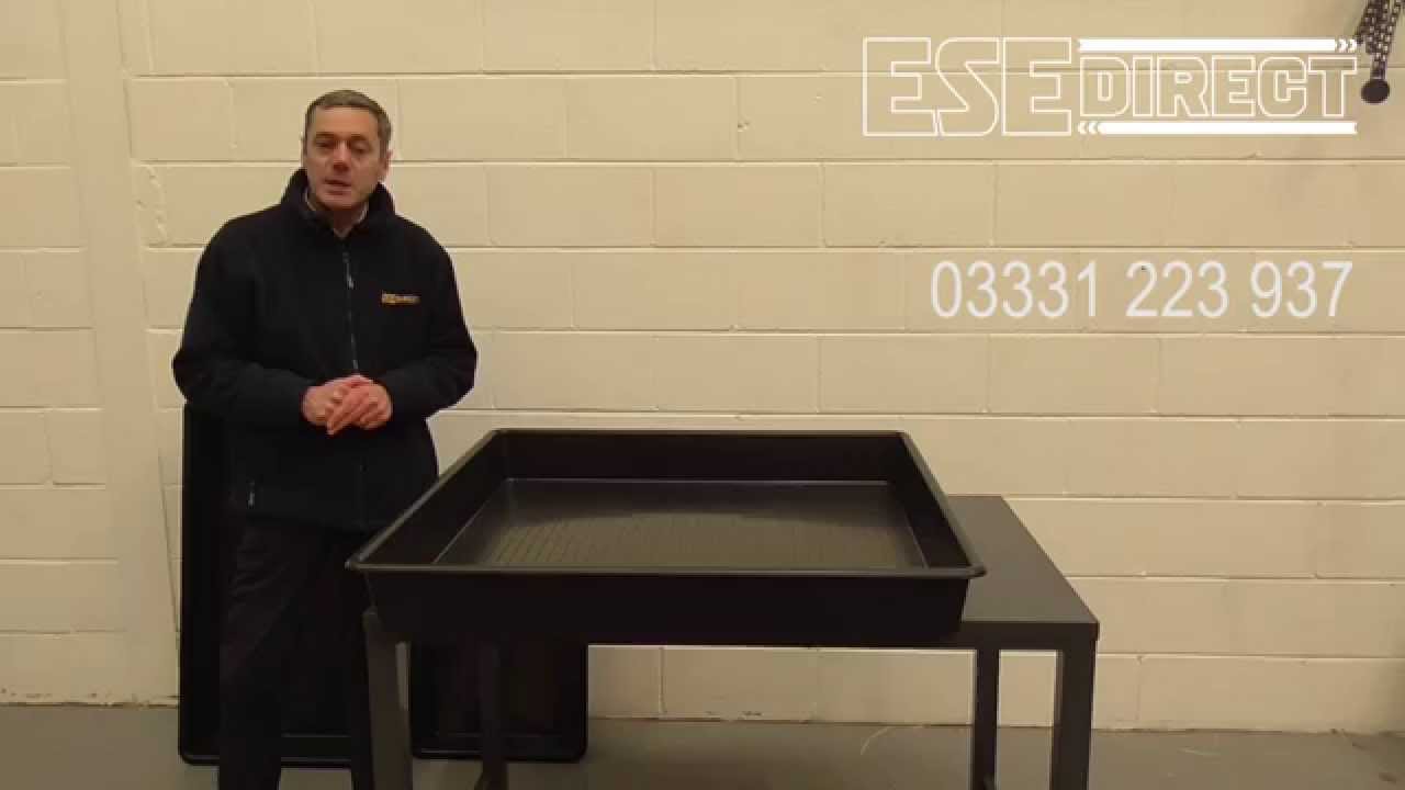 Plastic drip trays - great at catching drips! demo - YouTube