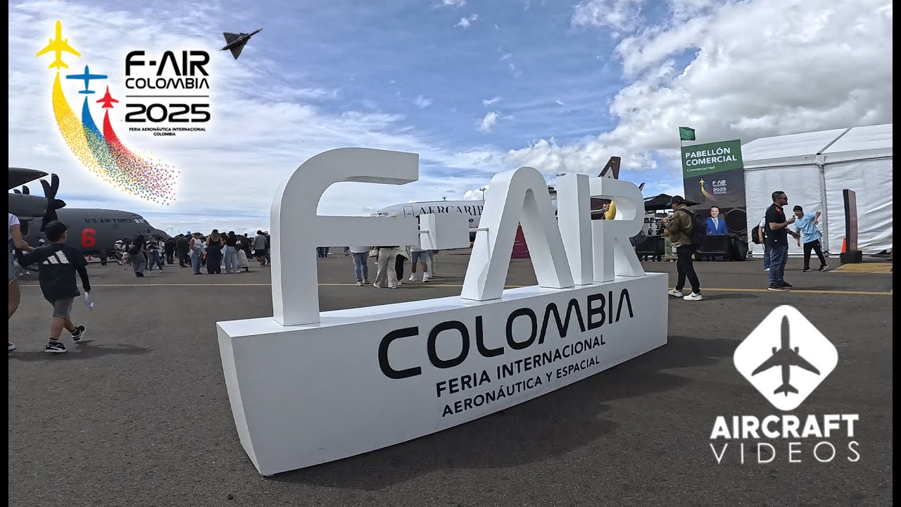 Air Show F-AIR Colombia 2025 - YouTube