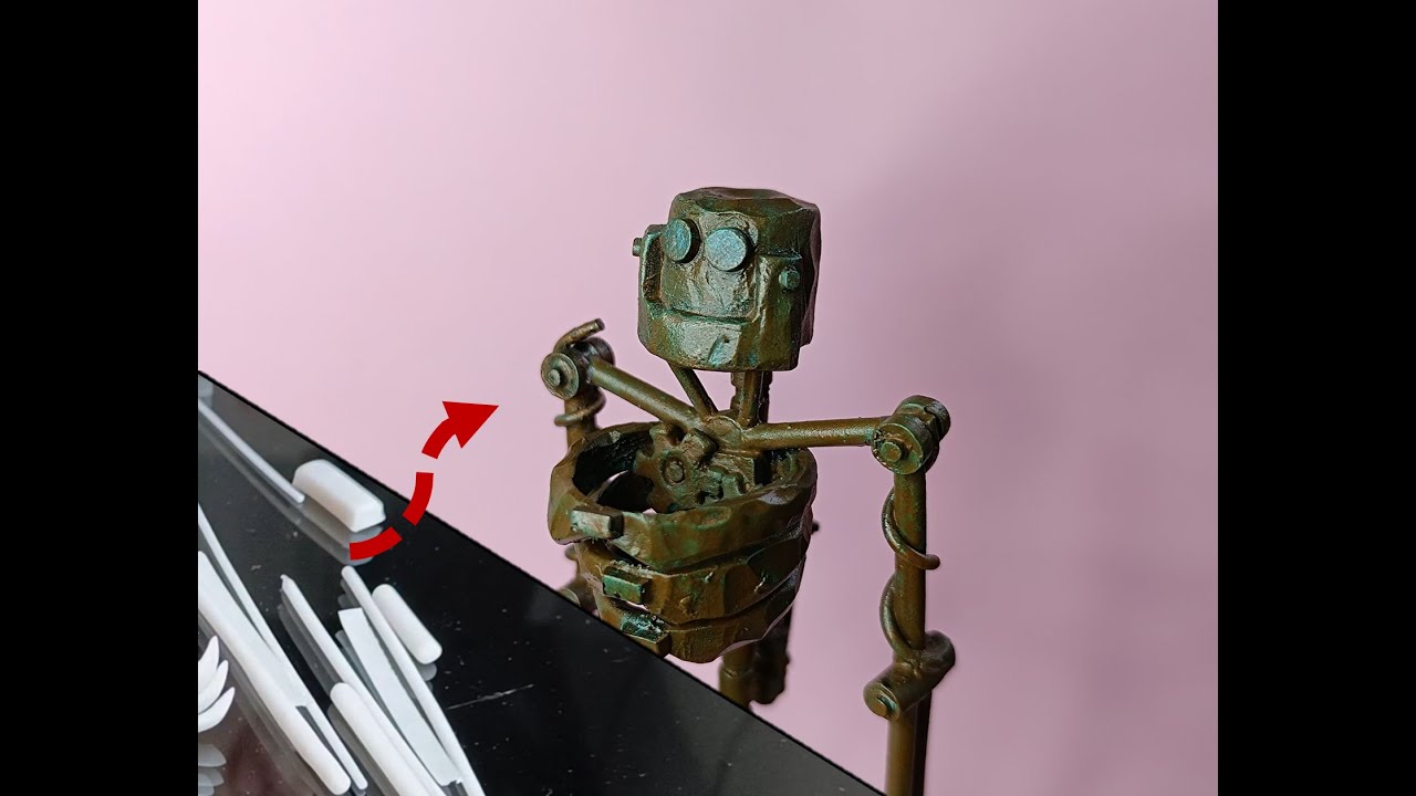 Old Rusty Robot (Clay Sculpture) - YouTube