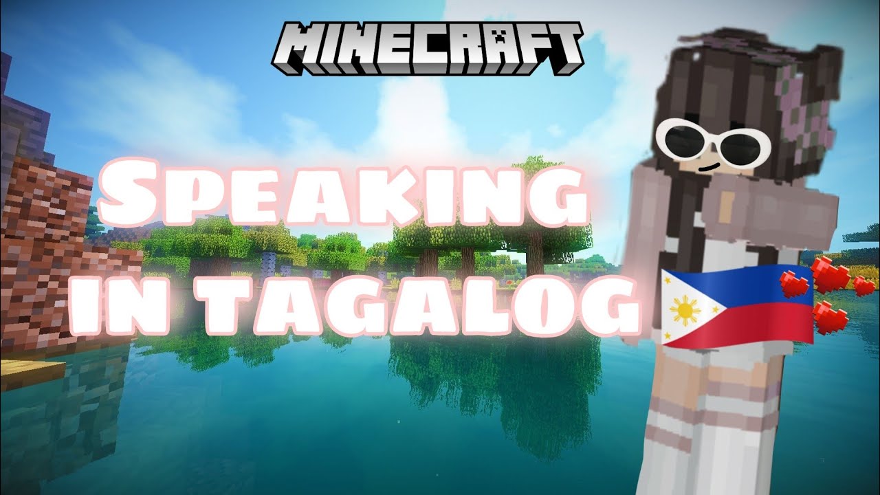 Playing Minecraft while speaking in tagalog - YouTube