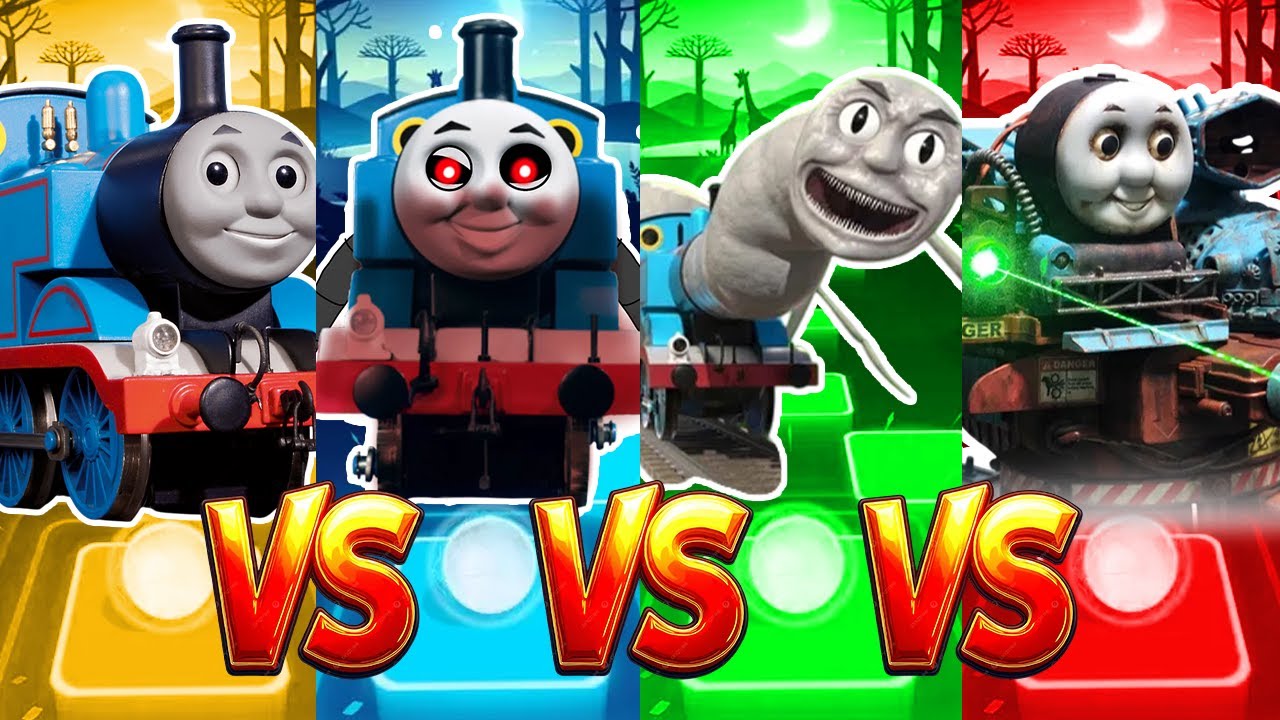 New THOMAS The Tank Engine EVIL VS Funny Battle! 🚂🔥 (Multiverse Thomas ...