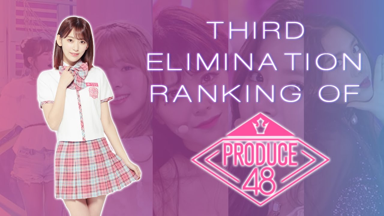 (ESP)PRODUCE 48 RANKING TERCERA ELIMINACIÓN/THIRD ELIMINATION RANKING ...