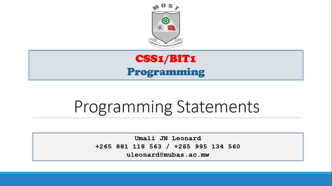 4. Input Statements in C++ - YouTube