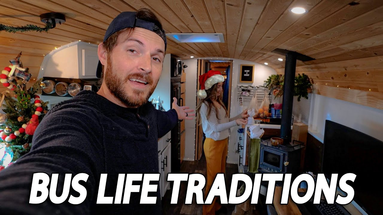 Bus Life Christmas: Our New Holiday Traditions - YouTube