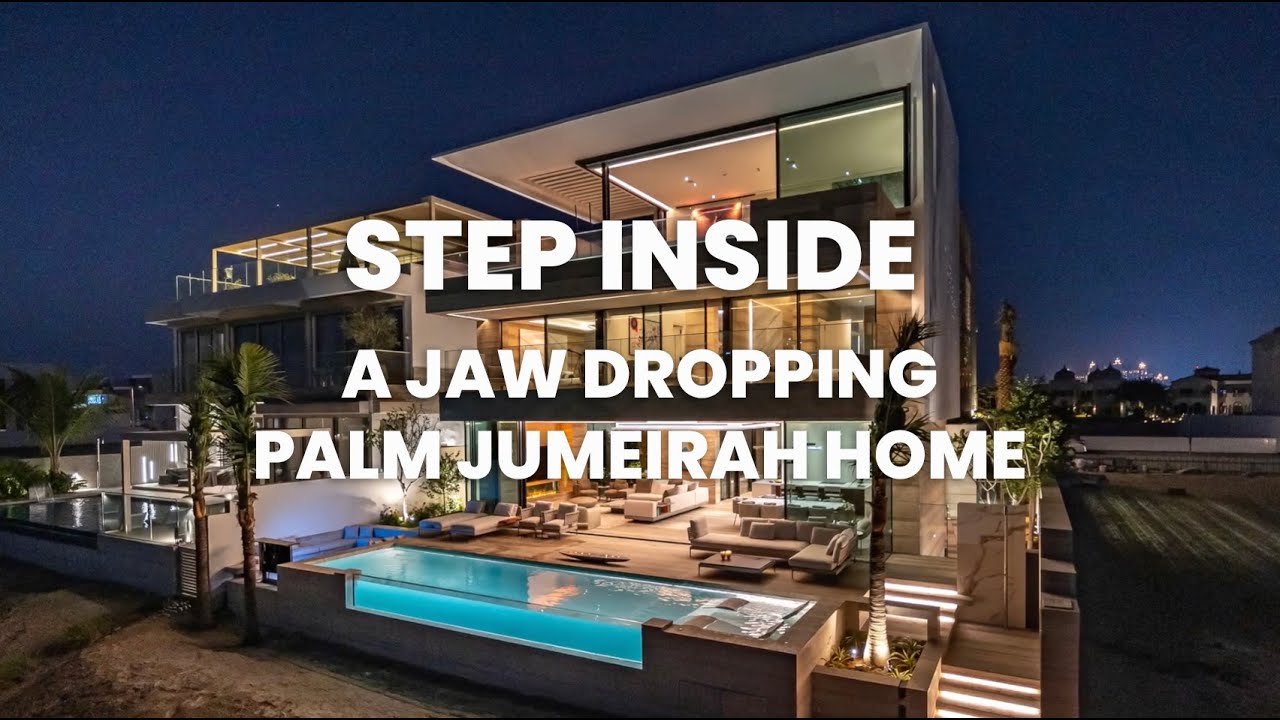 INSIDE A DUBAI ARCHITECT'S HOME ON THE PALM JUMEIRAH - YouTube