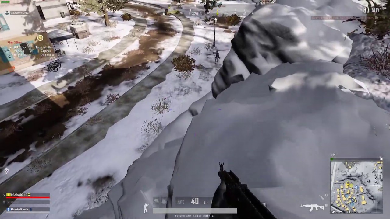 PUBG Snow Map (Vikendi) Gameplay - YouTube