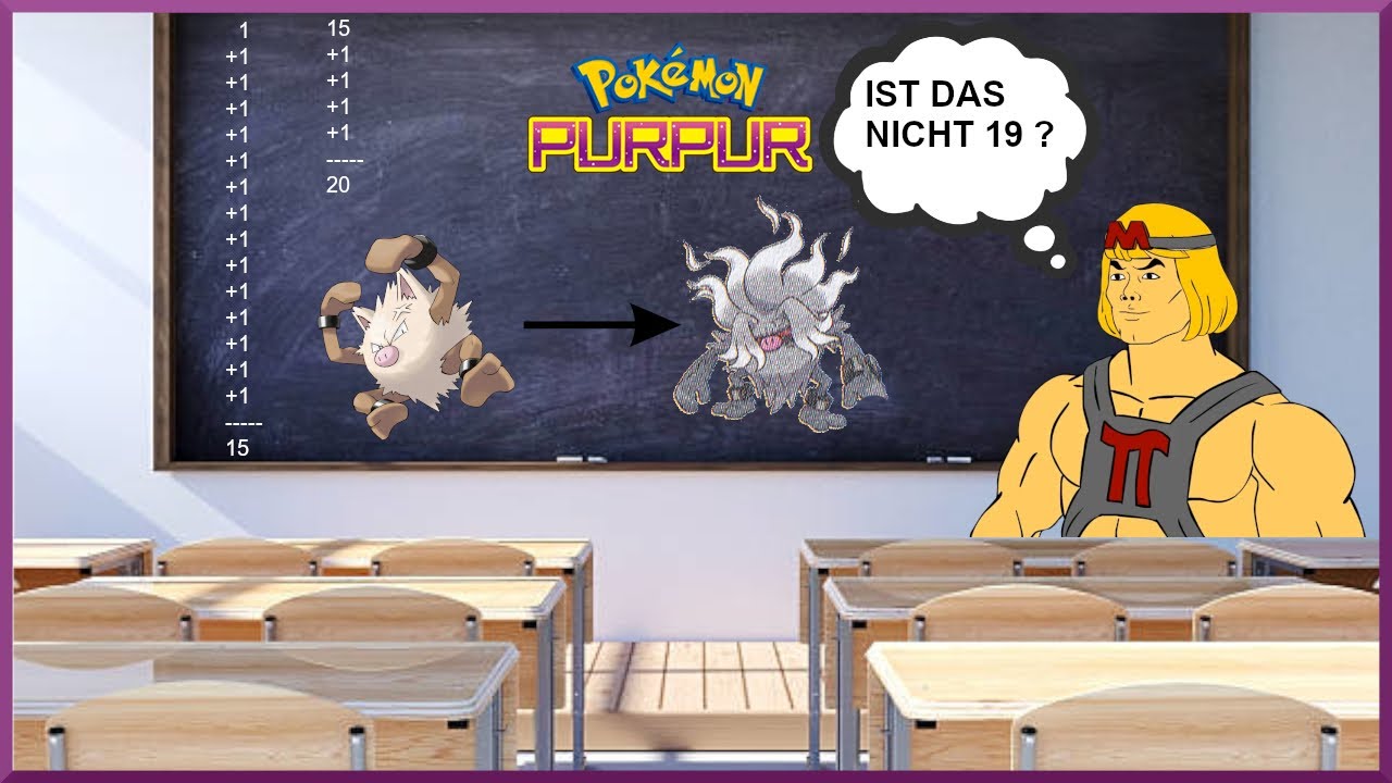 Da kann selbst Mathemann nicht mehr helfen 🧮 Pokémon Purpur #026 ...
