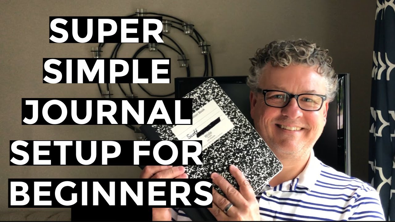 SUPER SIMPLE JOURNAL SETUP FOR BEGINNERS + Refill Fountain Pen (messy ...