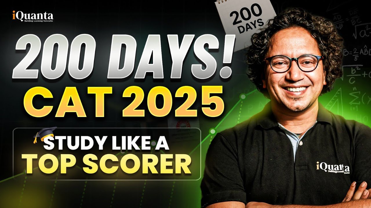 200-Day Study Plan for CAT 2025 | Daily Time Table & Strategy - YouTube