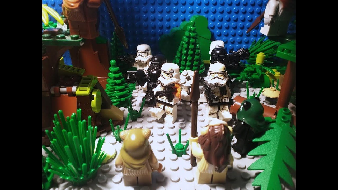 Lego Ewok ambush !!Stop motion - YouTube