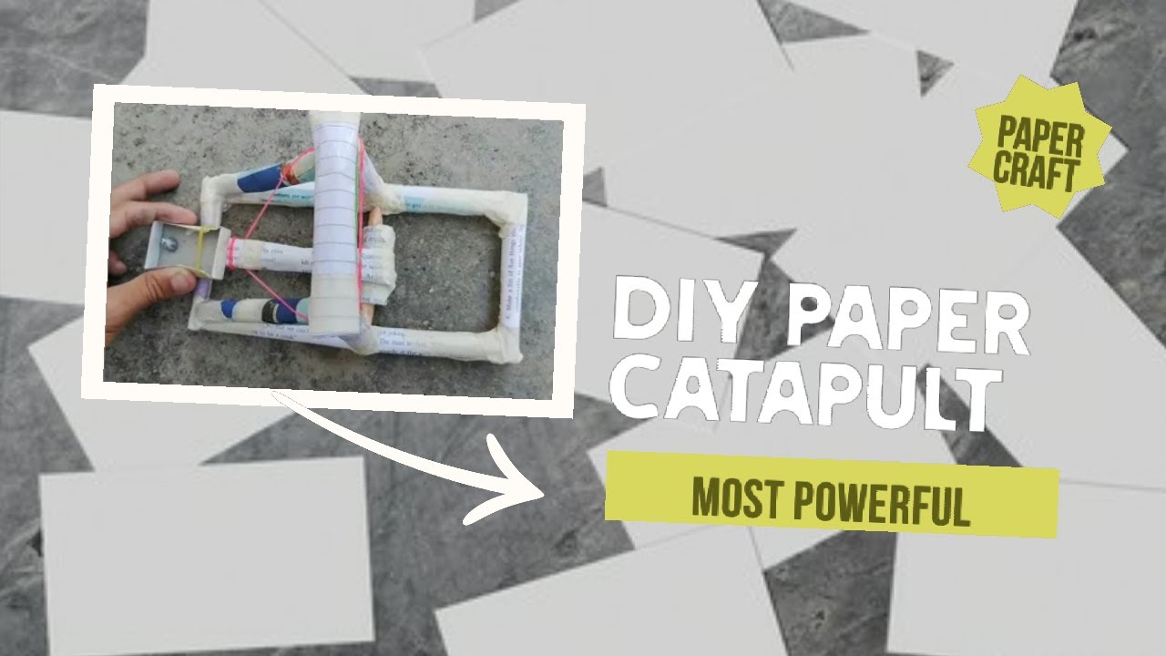 Bahubali catapult | diy catapult | #craft #diy - YouTube