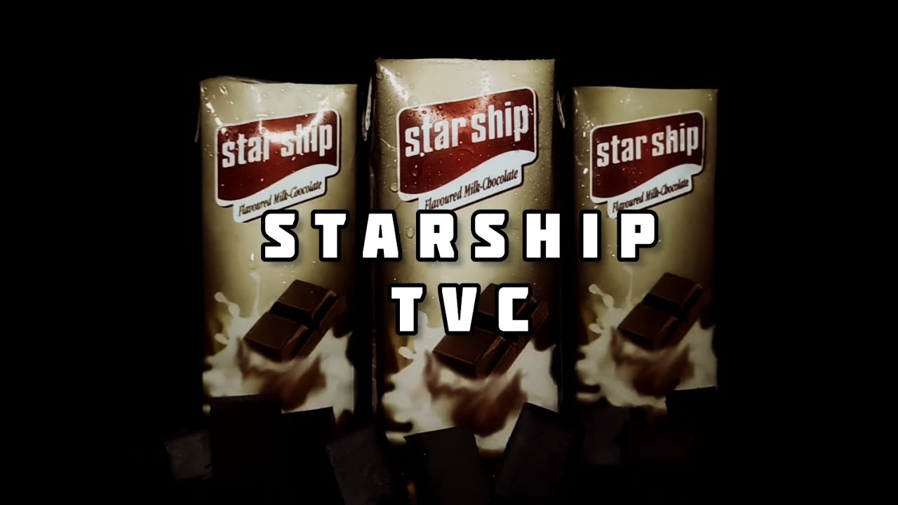 I made a Starship Chocolate Milk commercial with phone @JubaerTalukder ...