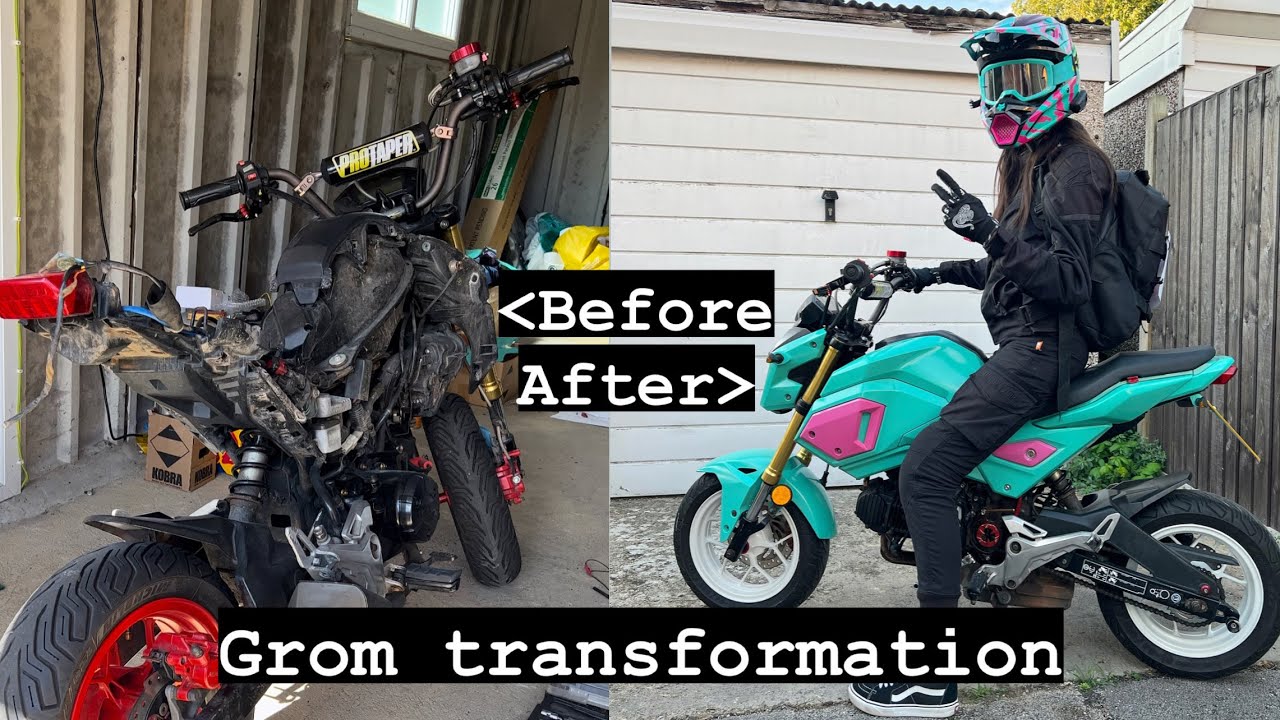 Honda Grom Build | VLOG 12 - YouTube
