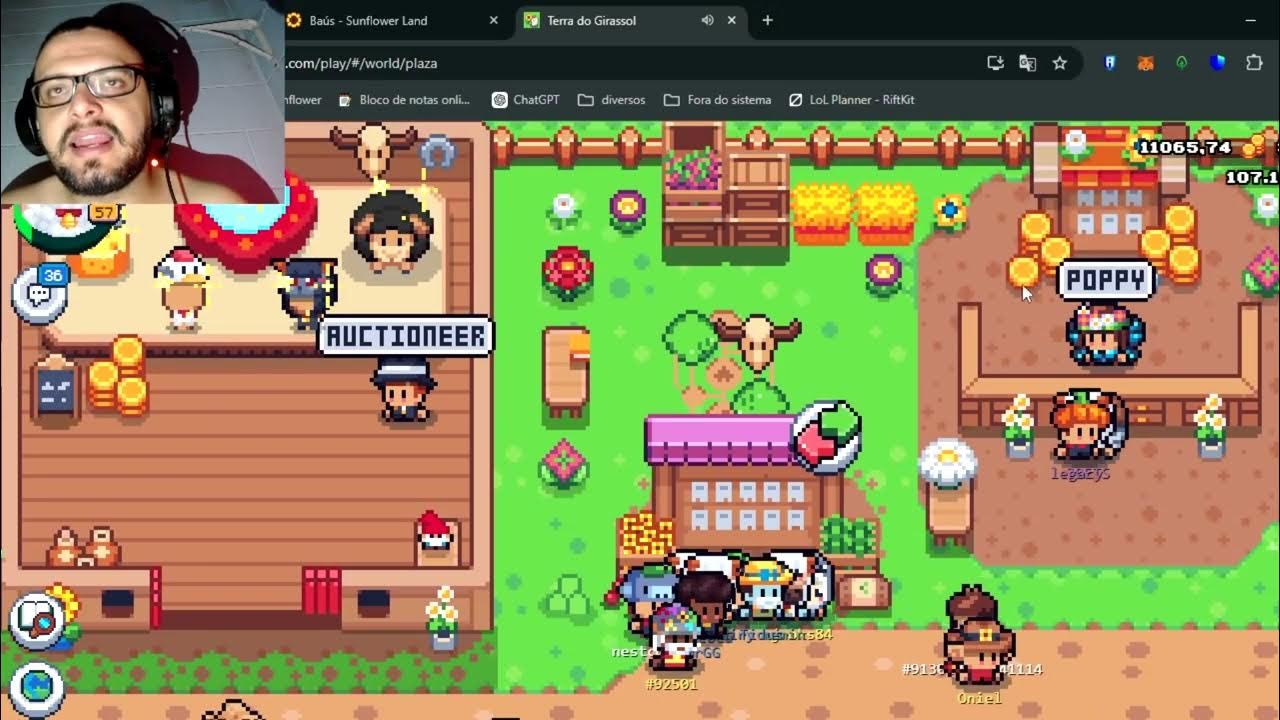 ABRINDO BAUS DE SUNFLOWERLAND, JUNTEI CHAVES PARA ABRIR ALGUNS BAÚS! - YouTube