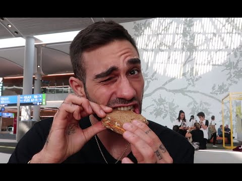 VLOG -5 PART-1 | BODRUMA GIDIYORUM! KADININ TEKI BANA LAF SOKTU! YENI HAVALIMANINDA SALATA YOK!