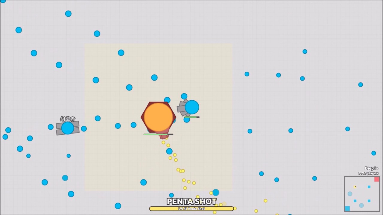 PENTA SHOT'S MASSACRE- Diep.io Gameplay - YouTube