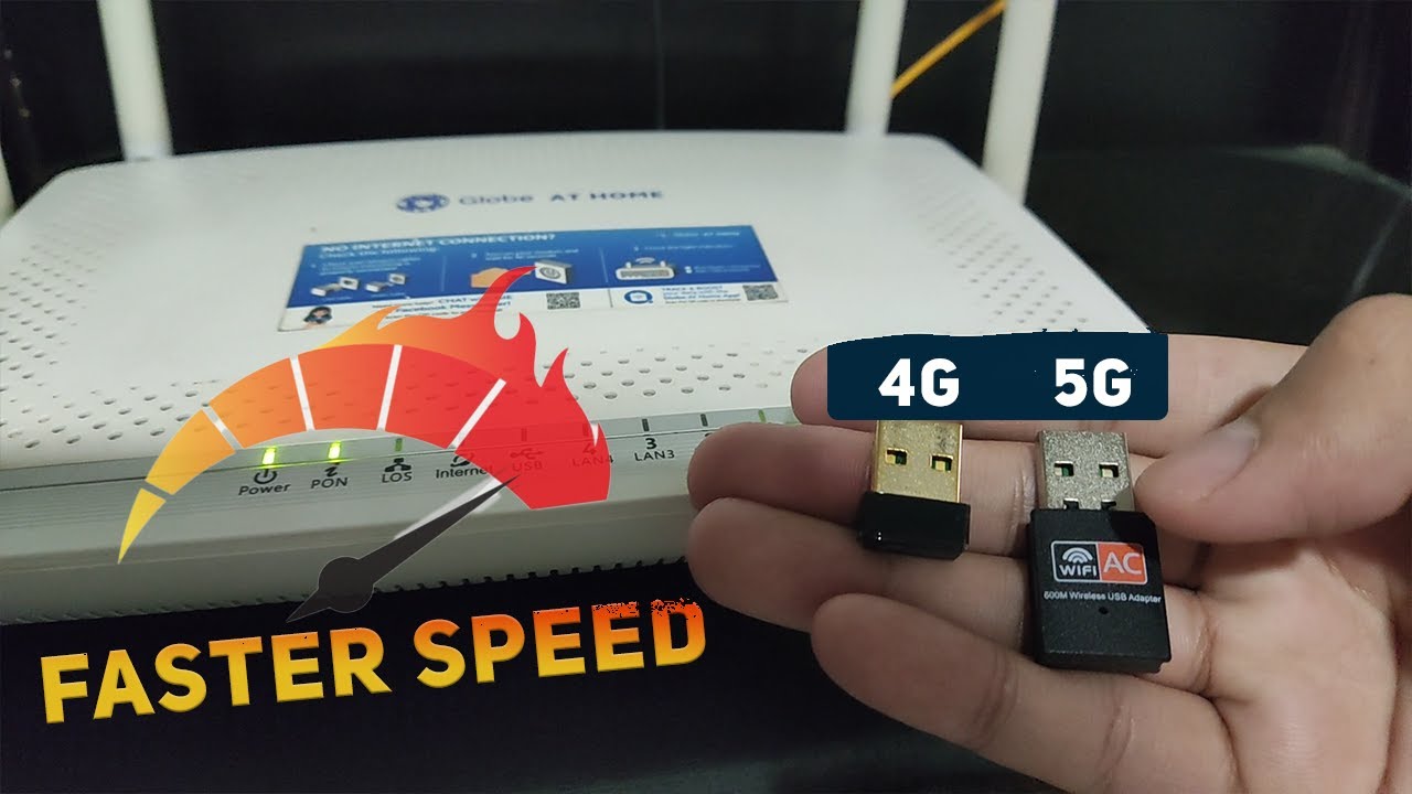 How to Activate 5G of Globe Fiber Home Router in PC/Laptop - YouTube