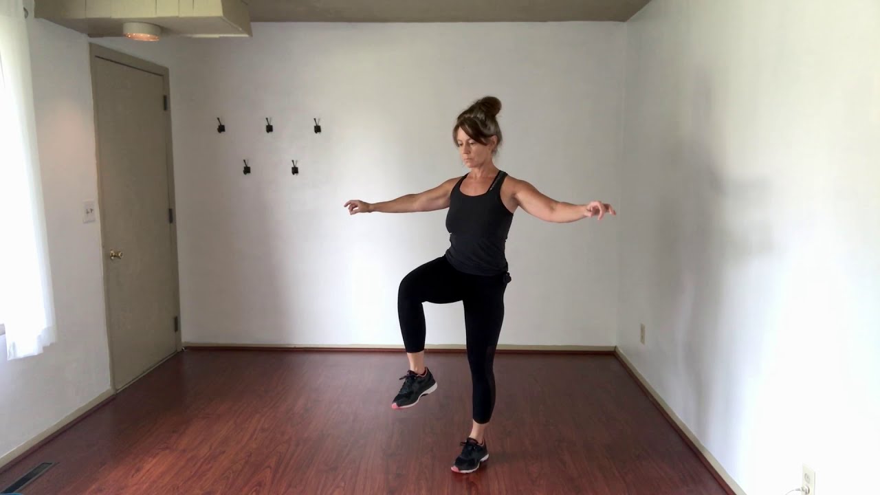 Balance Exercise - Side Hop Hold - YouTube