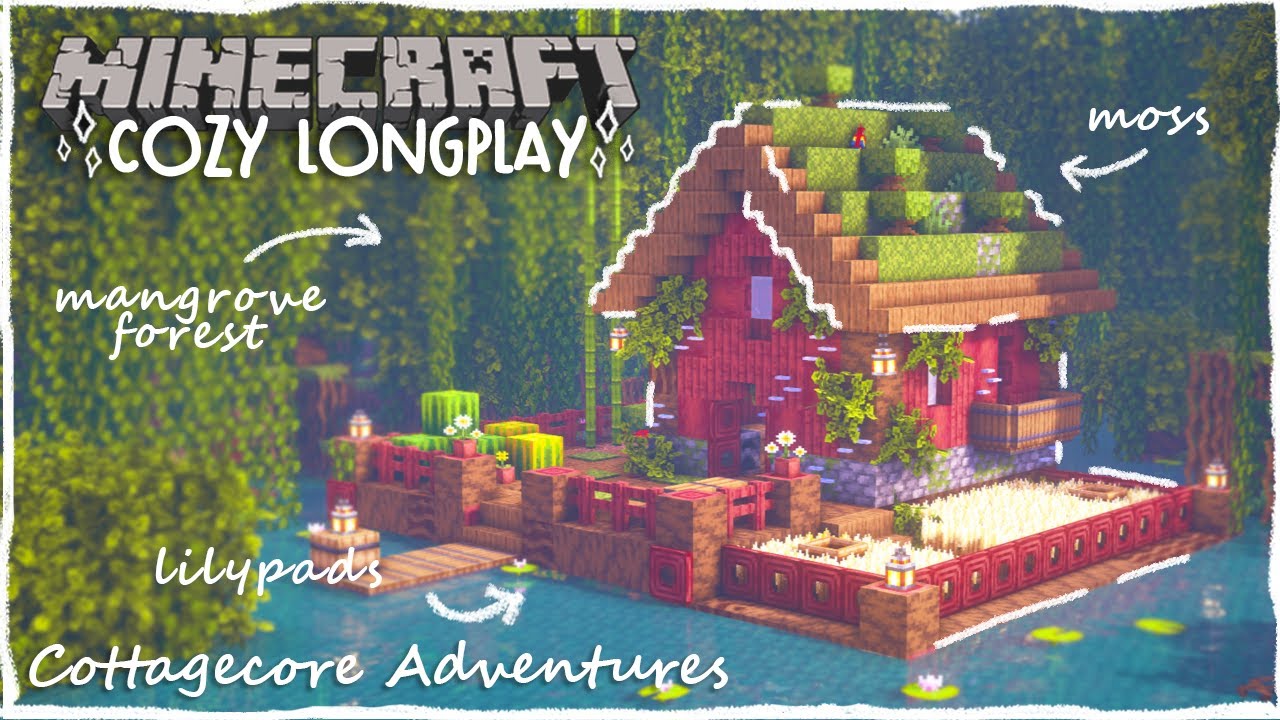 Minecraft Cottagecore: Relaxing Longplay - Mangrove Swamp Adventures ...